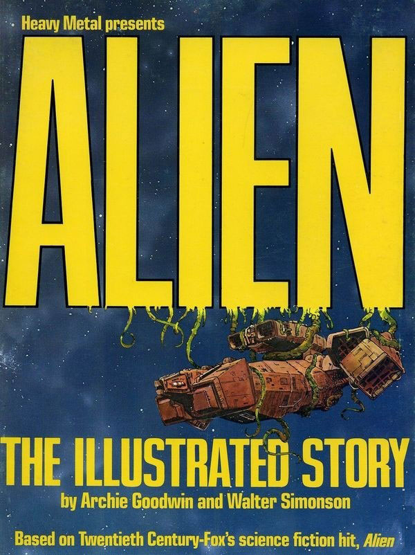 space1970: ALIEN: THE ILLUSTRATED STORY (1979) Graphic Novel