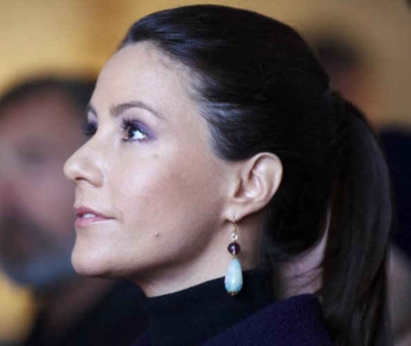 Princess Marie takes part in the celebration of the 40th anniversary
