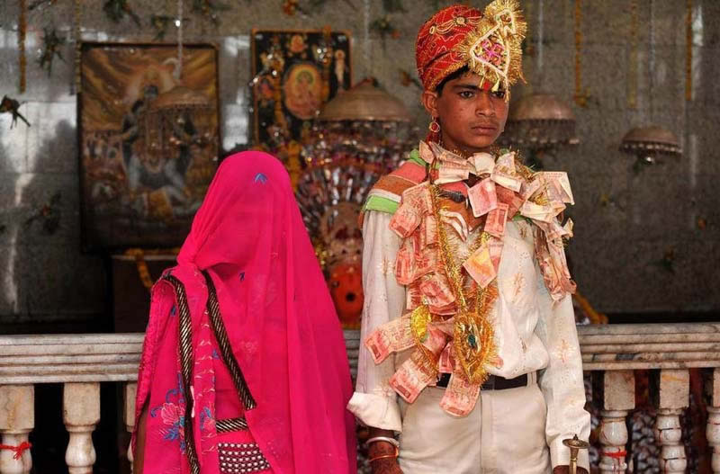 Continuation of centuries of child marriages