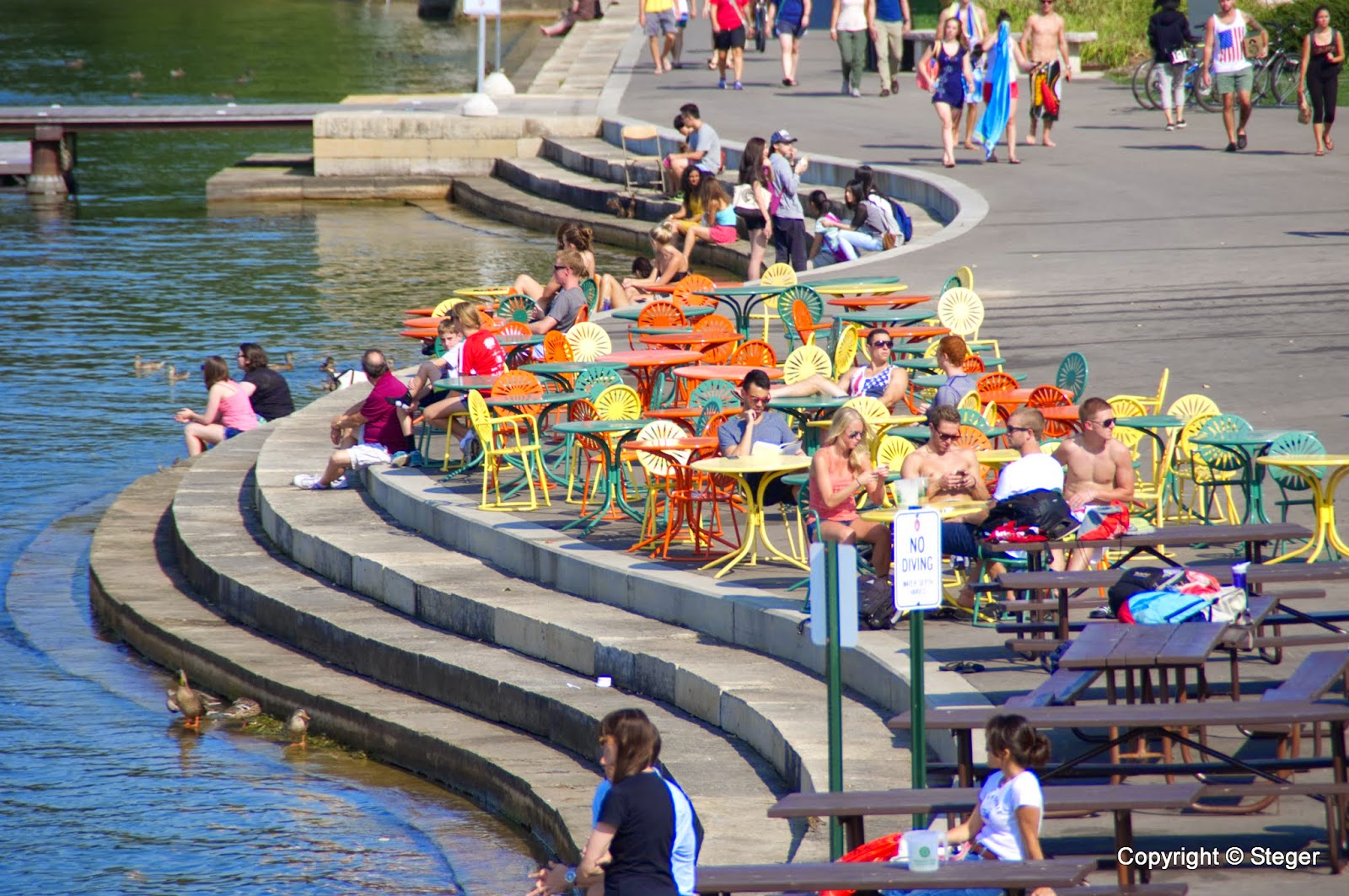 The Wheel: Memorial Union Terrace on Lake Mendota