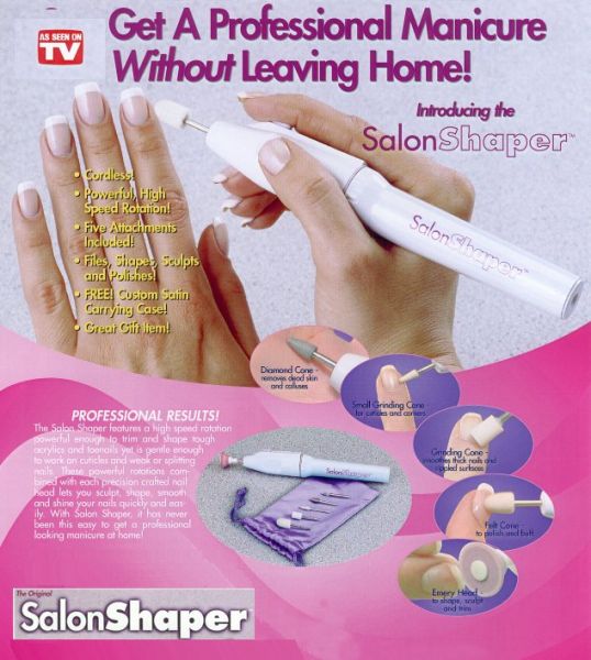 beauty online shop: SALON SHAPER MANICURE SET ELECTRIC