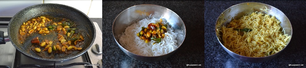 Puli Sevai Recipe | Tamarind flavored Idiyappam | Puli idiyappam ...