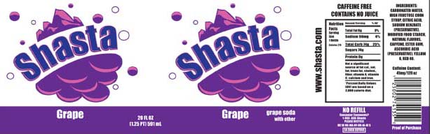 23 Hoof Prints: Shasta Logo and Packaging Redesign