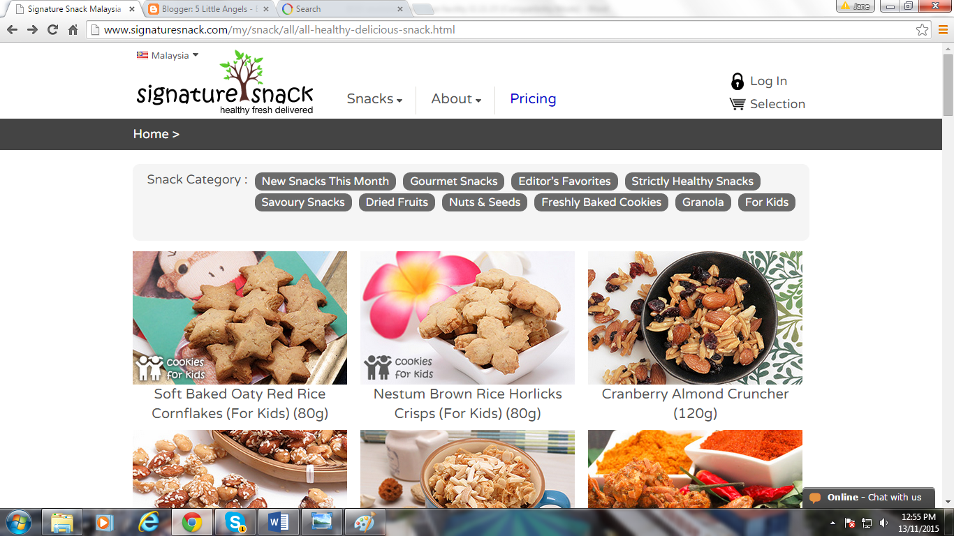 5 Little Angels: Signature Snack, a Healthy & Delicious Snack Delivered ...