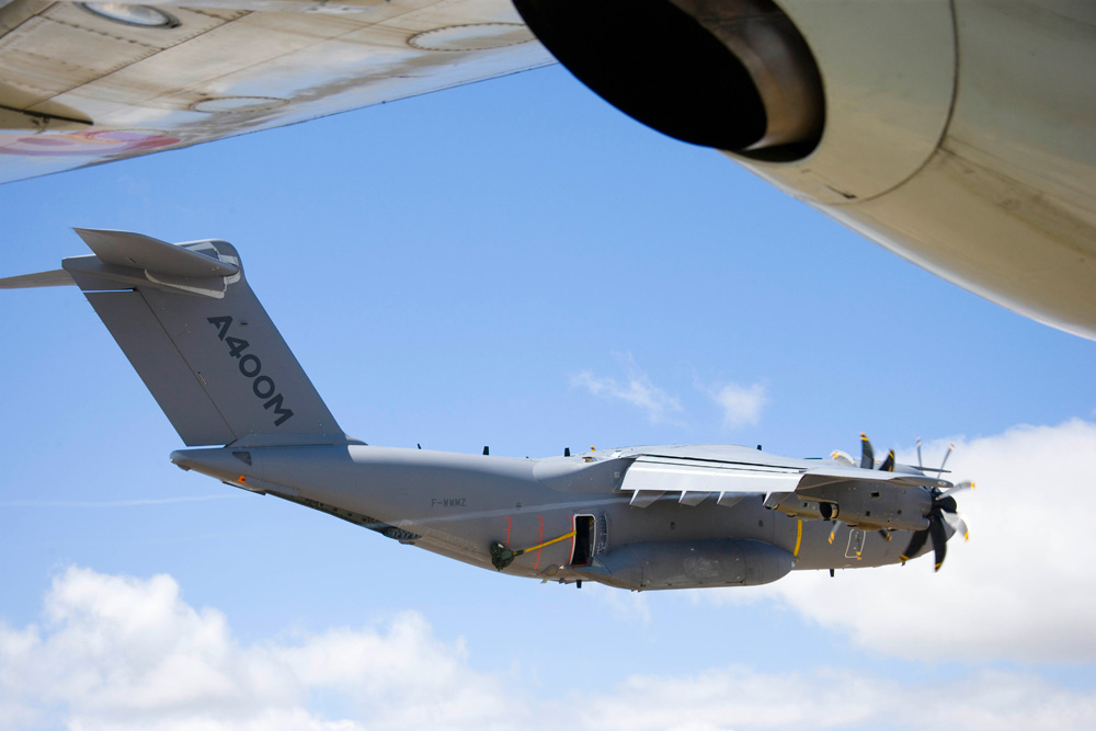El A-400M certificado por el CECAF en Zaragoza. - LQT Defensa