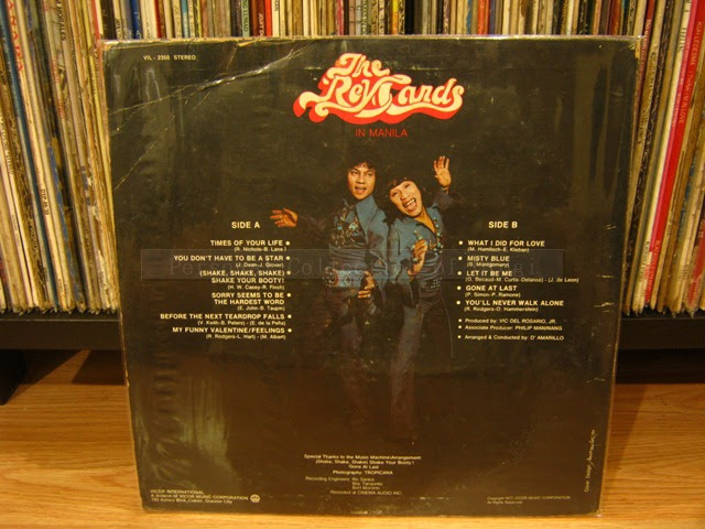 My OPM LP Collection: Reycard Duet / The Reycards