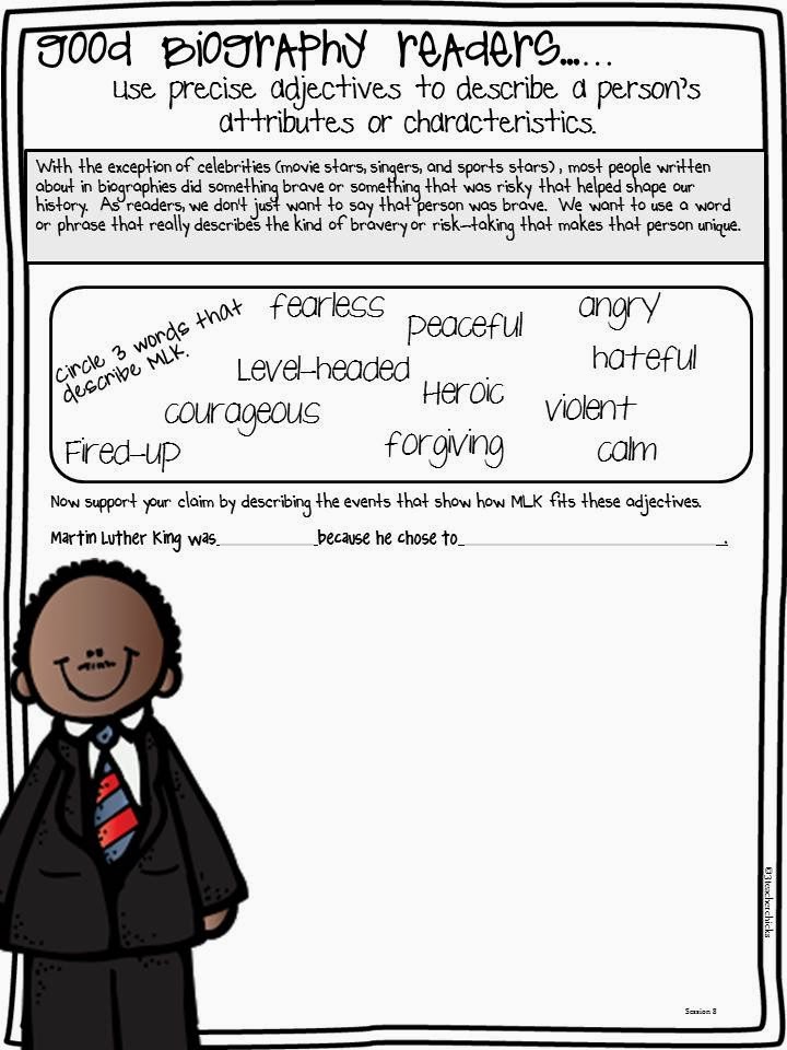 3 Teacher Chicks: Biography Resources for Free!