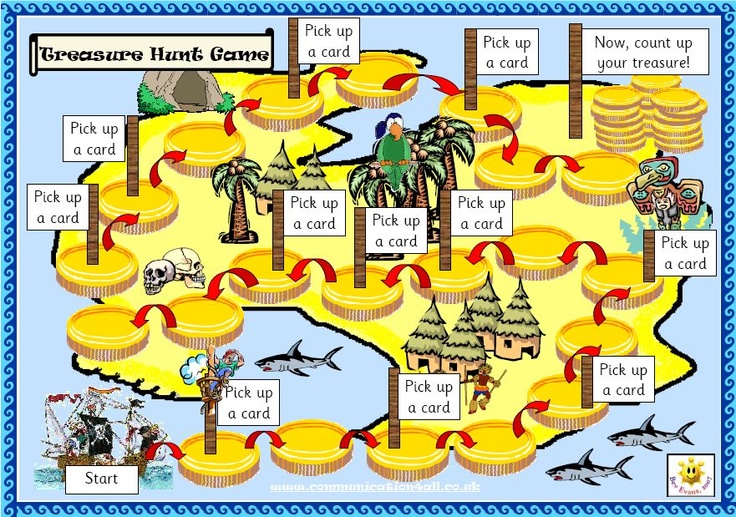Maths Teaching Ideas: Treasure Hunt Game