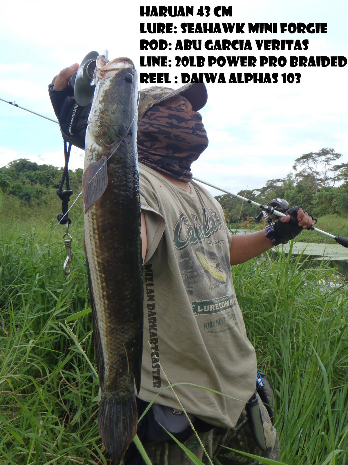 DARK ART CASTER ...The Malaysia amateur snakehead hunter: Fishzilla