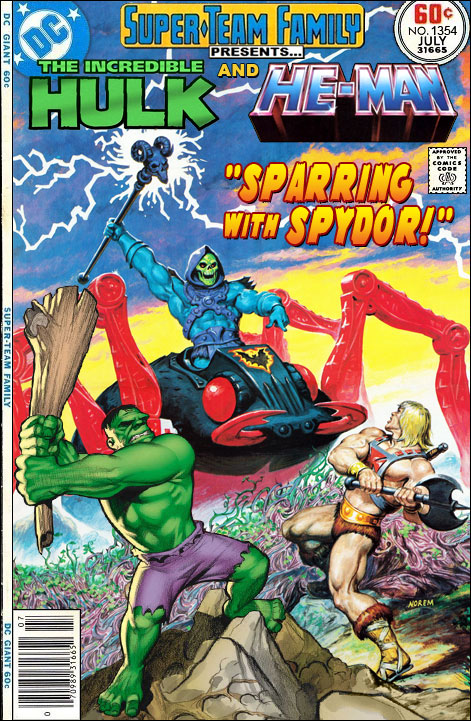 Super-Team Family: The Lost Issues!: The Hulk and He-Man