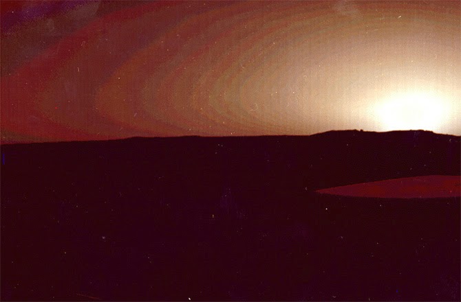 10 imagens do pôr do Sol em Marte que são simplesmente encantadoras ...