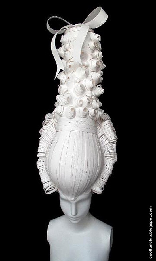 CoolFunClub: Stylish Paper Wigs