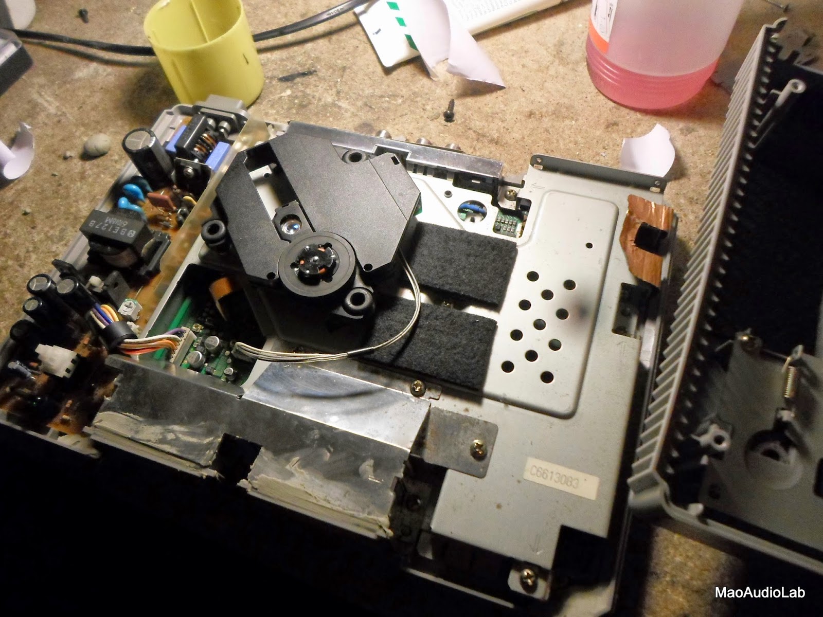 Mao Audiophile Modifications: PlayStation PS1 ... a giant killer CD ...