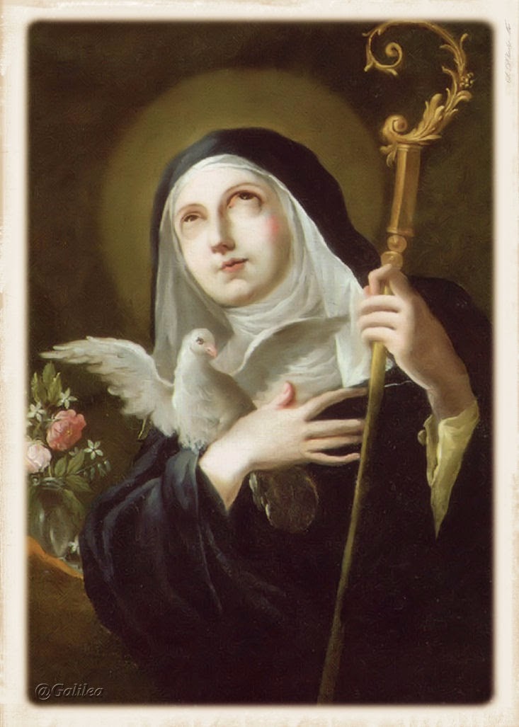 ® Blog Católico Gotitas Espirituales ®: SANTA ESCOLÁSTICA