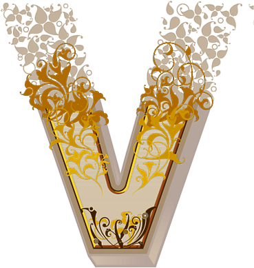 ® Imágenes y Gifs Animados ®: IMÁGENES DE LETRAS DORADAS PARA IMPRIMIR