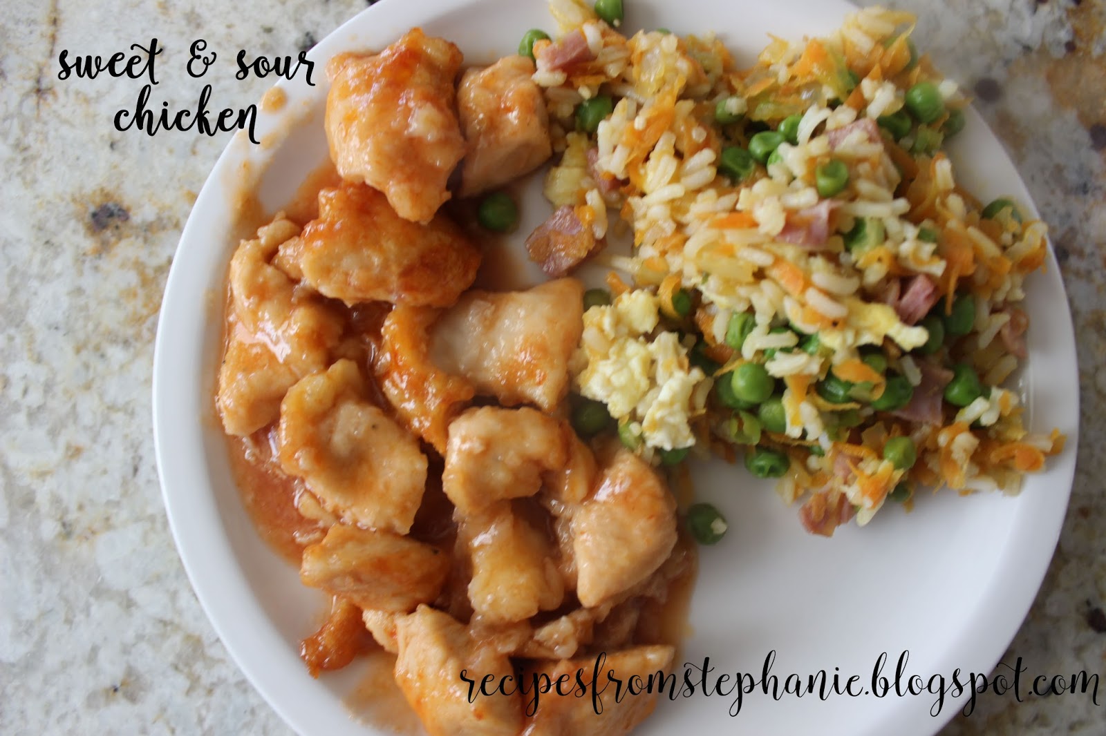 Recipes from Stephanie