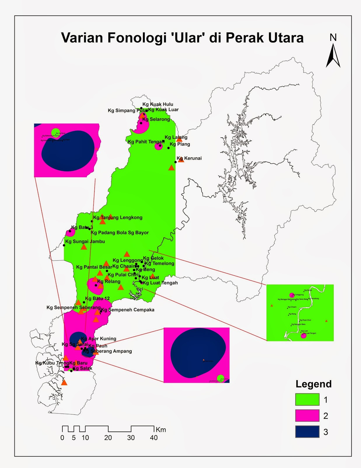 GAMBAR PETA | GeoDialek Melayu Perak