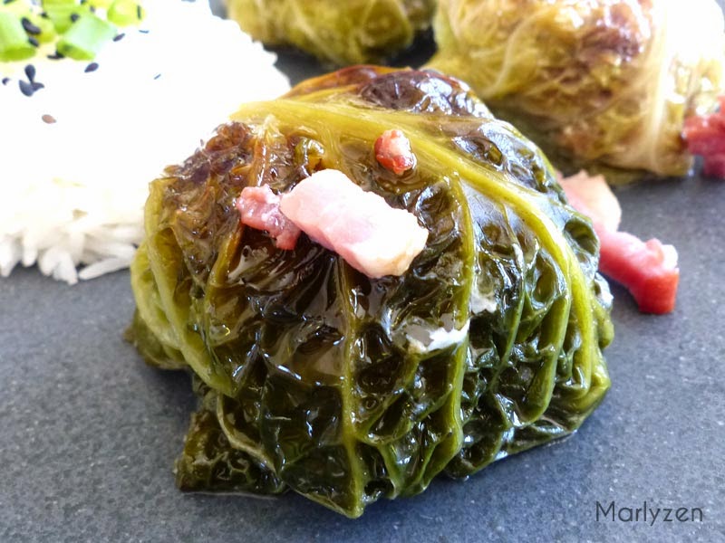 Choux farcis au four | Marlyzen, cuisine revisitée