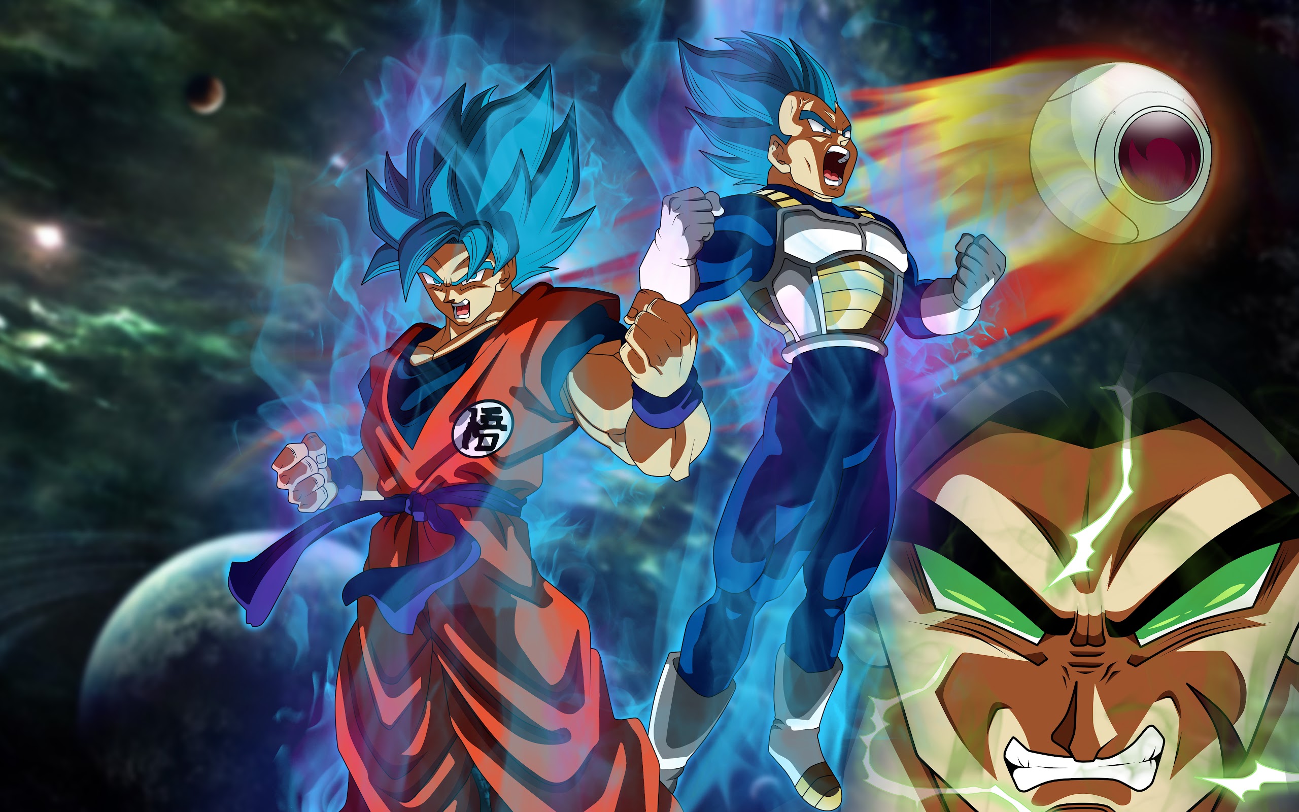 Dragon Ball Super: Broly, Goku, Vegeta, Broly, 8K, 7680x4320, #12 ...