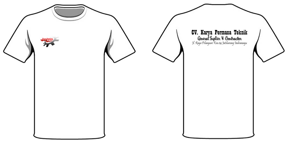 31 Desain Baju Kaos Kerah Cdr, Ide Kaos Modis!