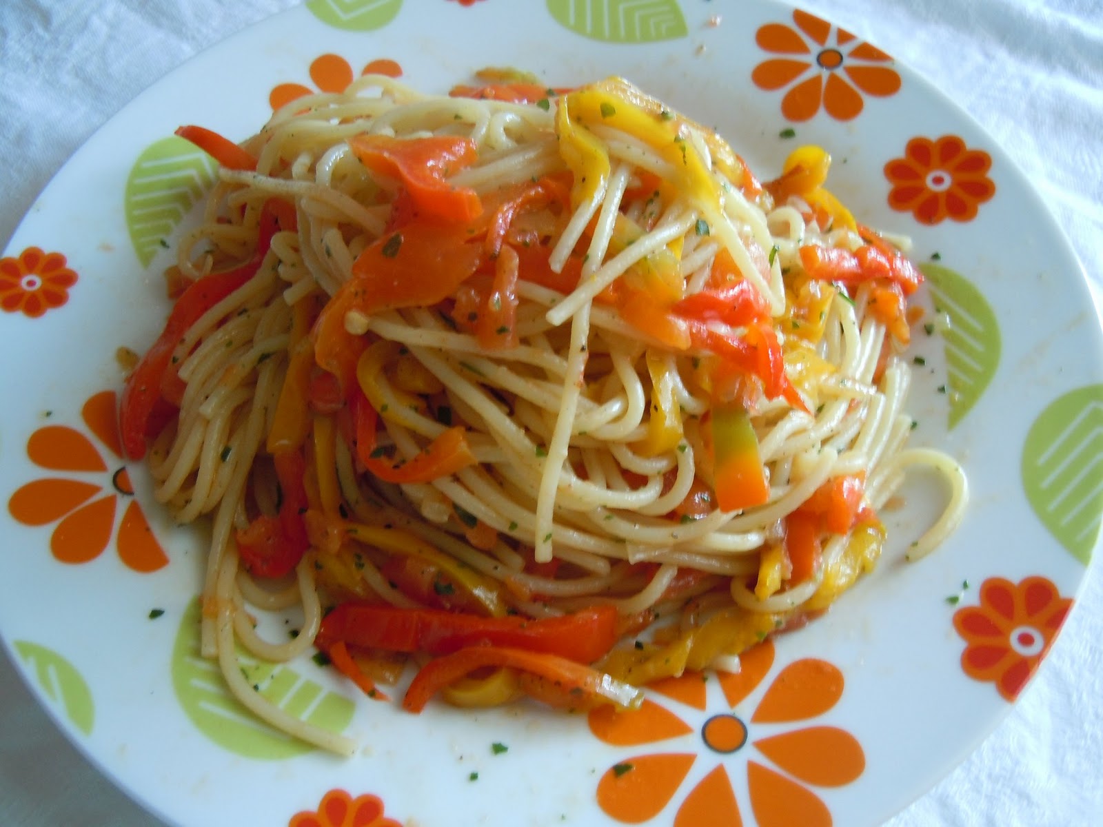 CuCiNa - VaLe - MaNiA: SPAGHETTI AI PEPERONI