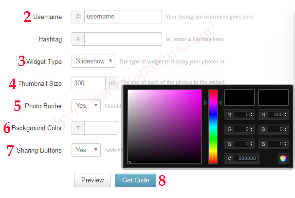 How To Add an Instagram Widget in a Blogger Blog | Blogger Tips ...