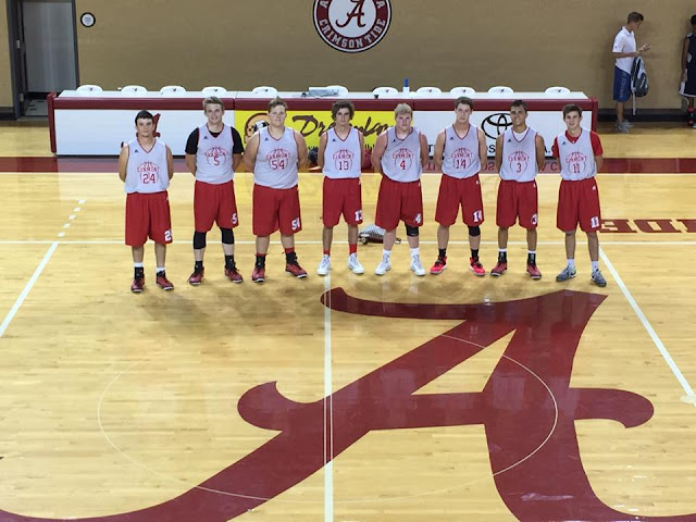 ELKMONT BASKETBALL: RED DEVILS AT BASKETBALL CAMP