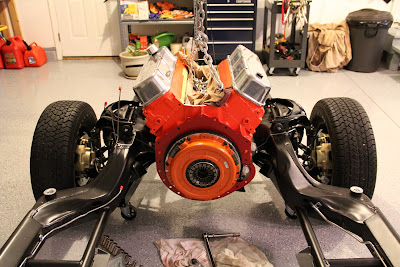 The making of Steve's 1966 Chevelle SS: Rolling Chassis with Engine & Trans