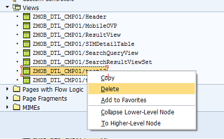 SAP CRM Web Client User Interface by Devender: Deleting Context Node of a View