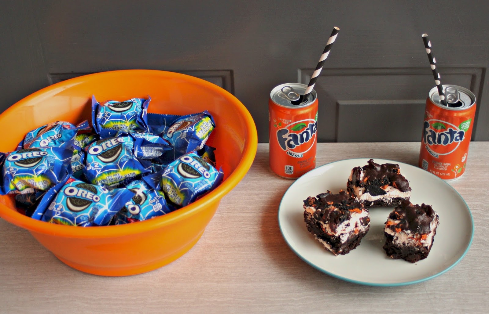 borrowed heaven: OREO & Fanta Creamsicle Brownies