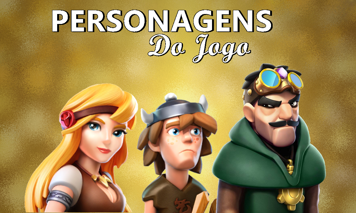 Personagens do Jogo - Só Para Amigos