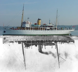 The Marine Curator: The museum's CSS Acadia turned 100 today