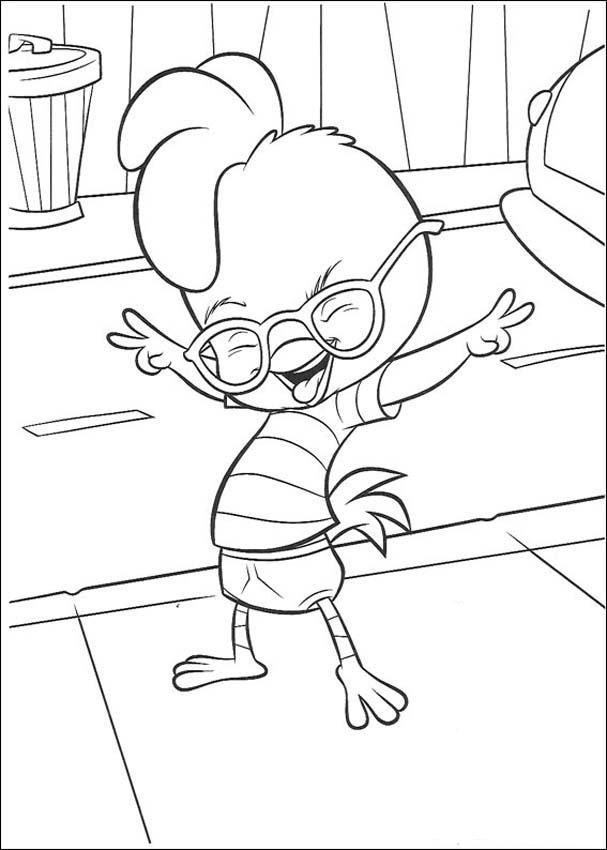 Chicken Little Coloring Pages - 15