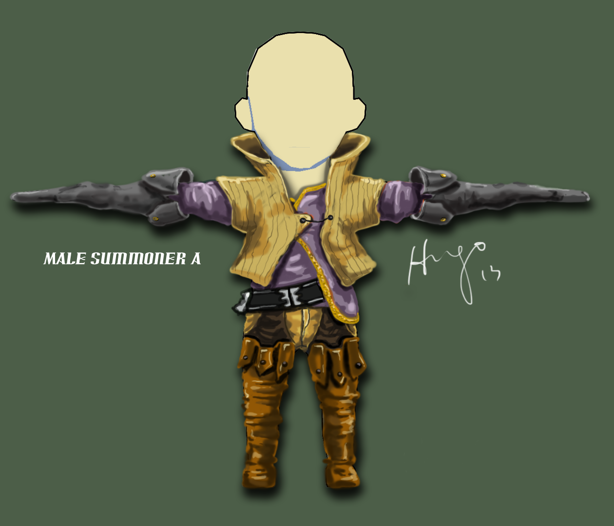 First Summoner, finally here ~ Hugo'studio