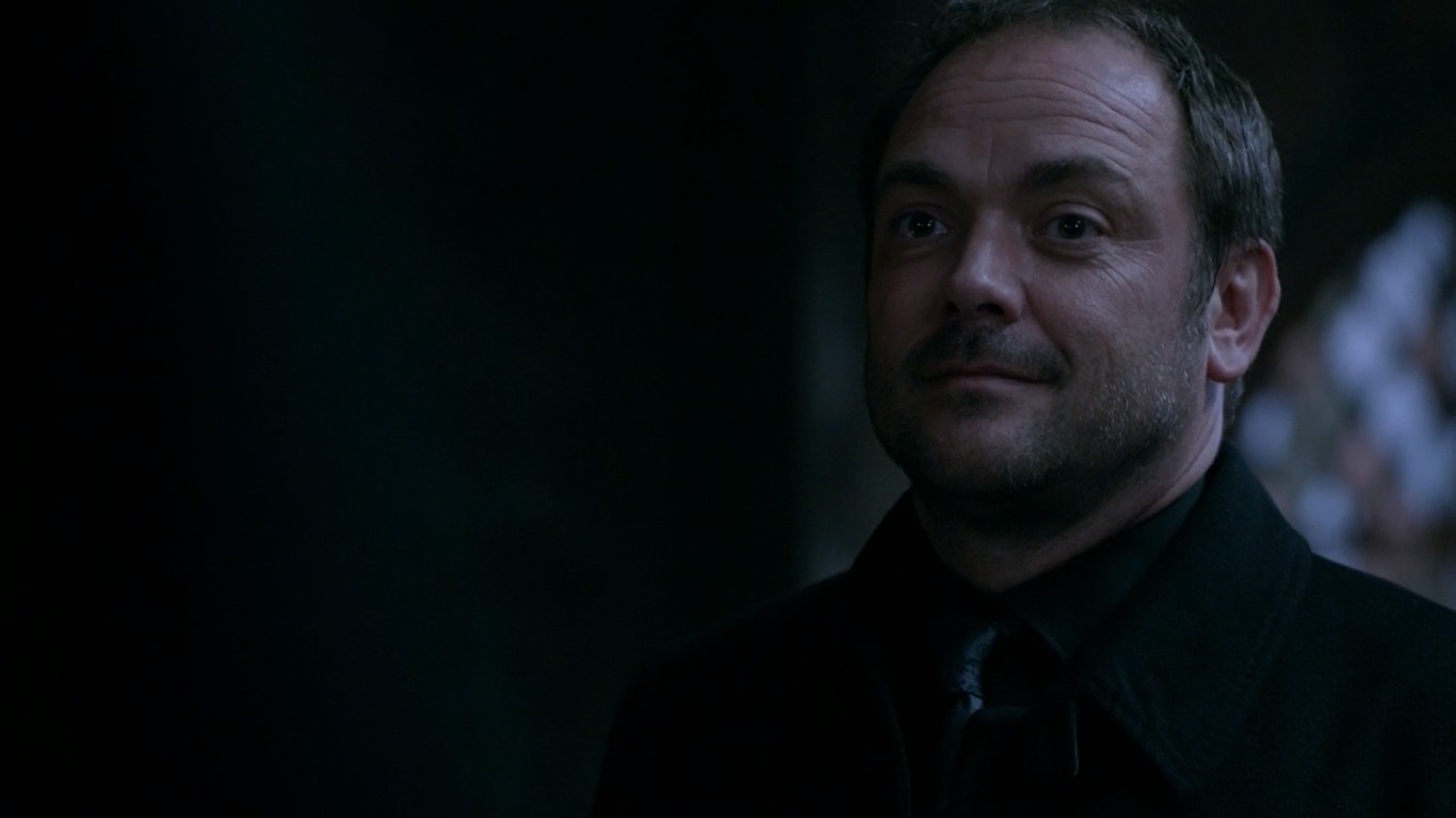 Cool movie screenshots: Mark Sheppard as Crowley in Supernatural 2012