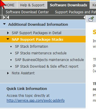 HOW TO SAP - Download support pack ~ HOW TO SAP