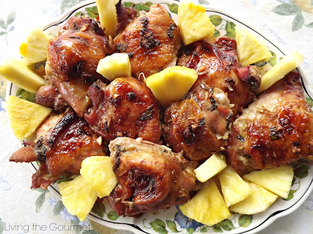 Presenting ~ Aloha Island Lei and Hawaiian Chicken - Living The Gourmet