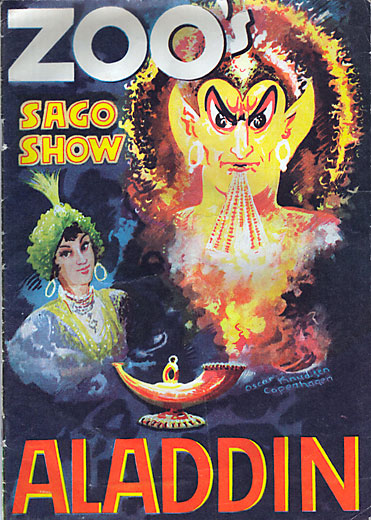 Sirkusteltta: Aladdin satu-show