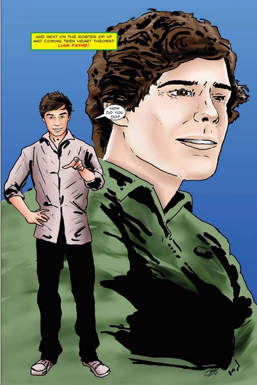 El comic book de One Direction: Primeras fotos