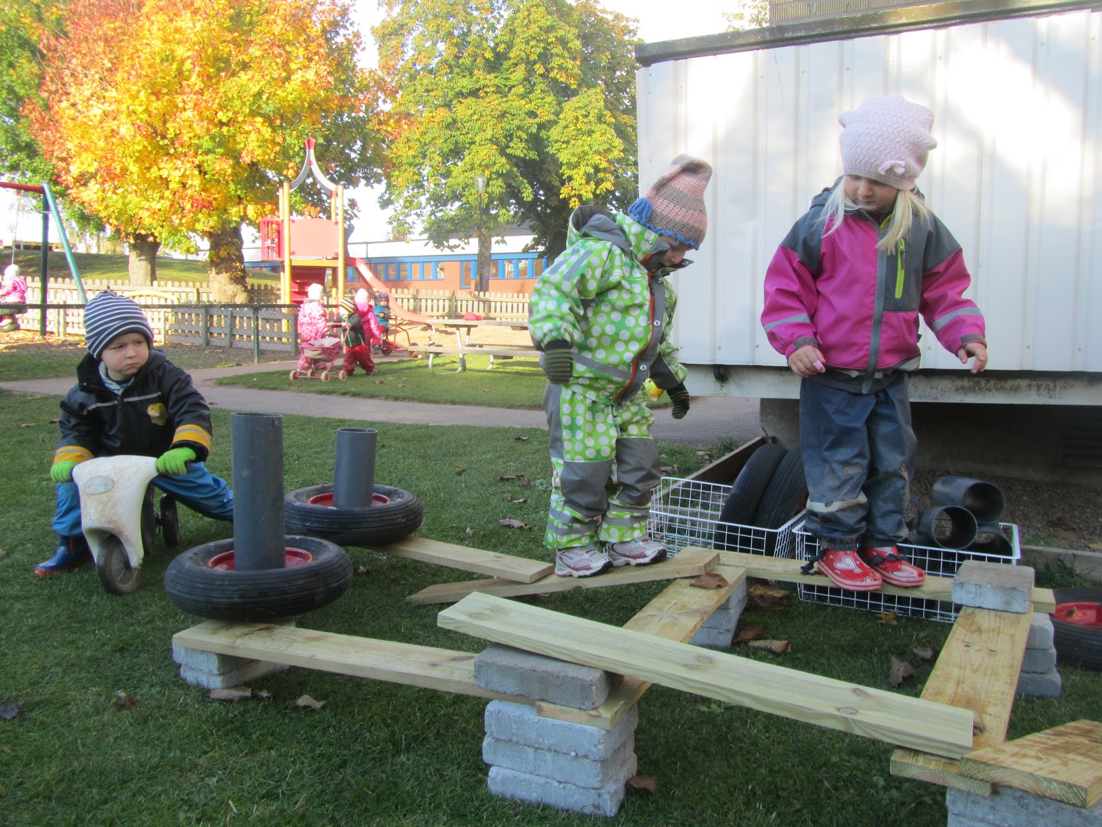 Nyckelpigans förskola: Bygglek och leka doktor