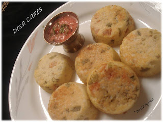 Dosa/Uttapam Cakes ~ Desi Zayeka