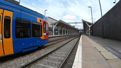 rotherham business news: News: Tram-train spotted in Rotherham