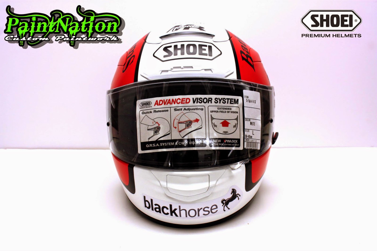 Racing Helmets Garage: Shoei X-Spirit II M.Rutter 2015 by PaintNation