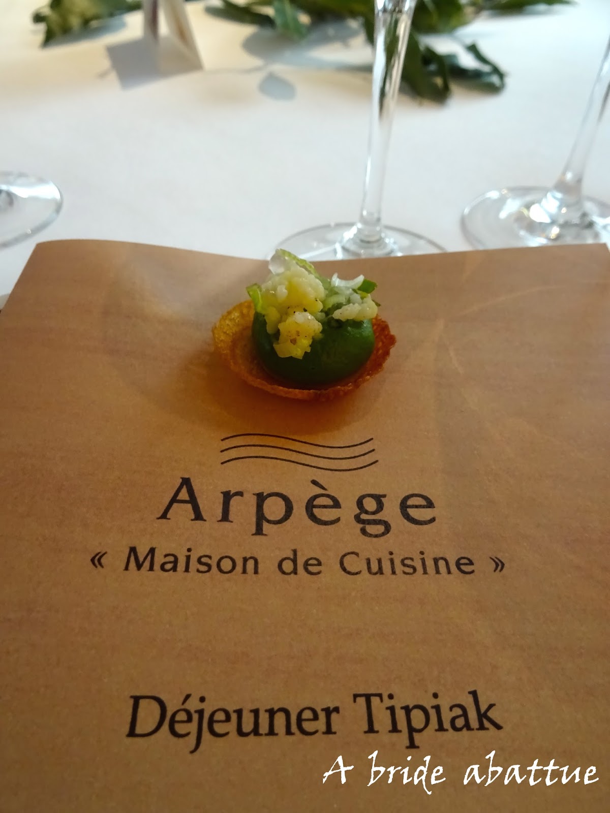 A bride abattue: Alain Passard aime les céréales et les cuisine à l'Arpège