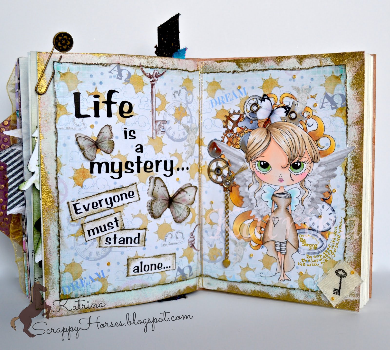 ~ ScrappyHorses ~: Edgy Faith/Art Journaling