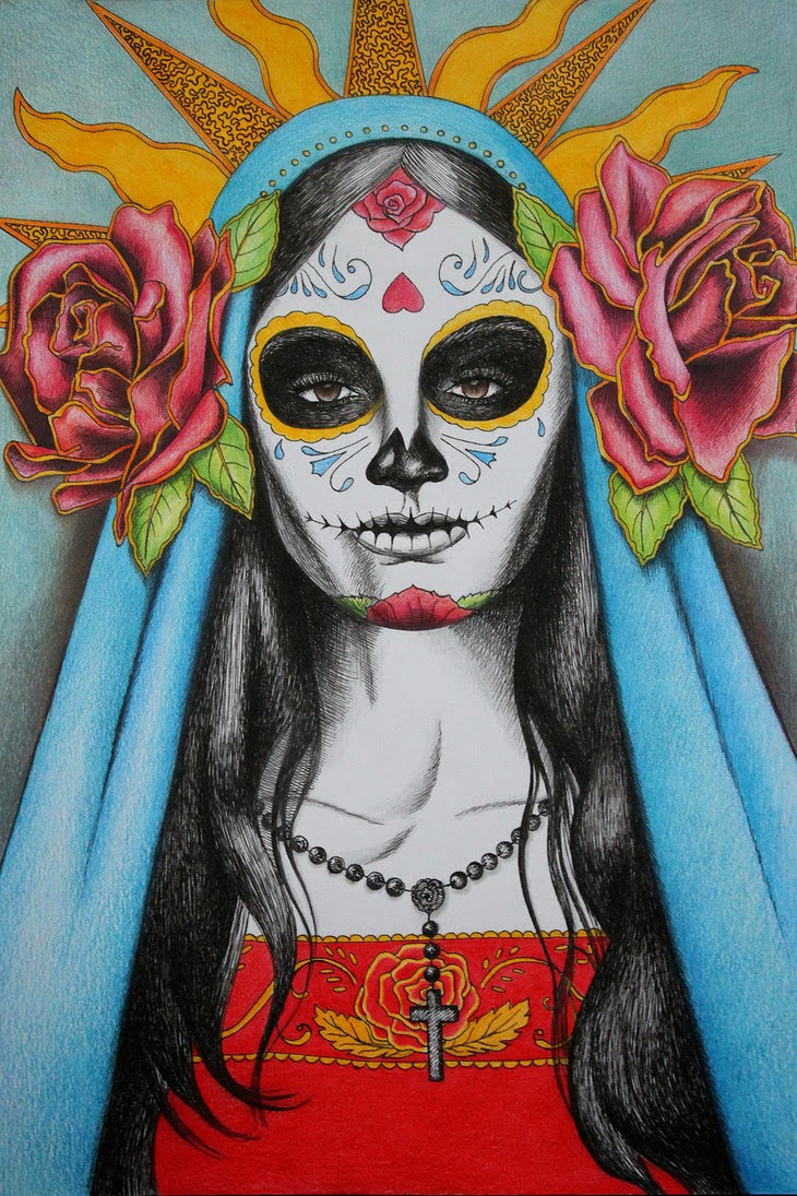 Predomínio do Terror : "Santa Muerte", a Nossa Senhora da Santa Morte.
