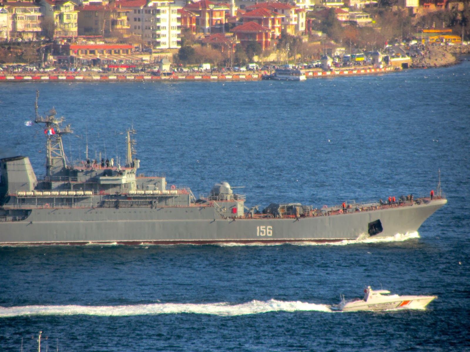 WARSHIPS ON THE BOSPHORUS: 156 YAMAL- RUSSIAN ROPUCHA CLASS AMPHIBEIOUS ...