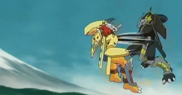 Digimon:SR: Zero Two Episode 46: Duel of the Wargreymon