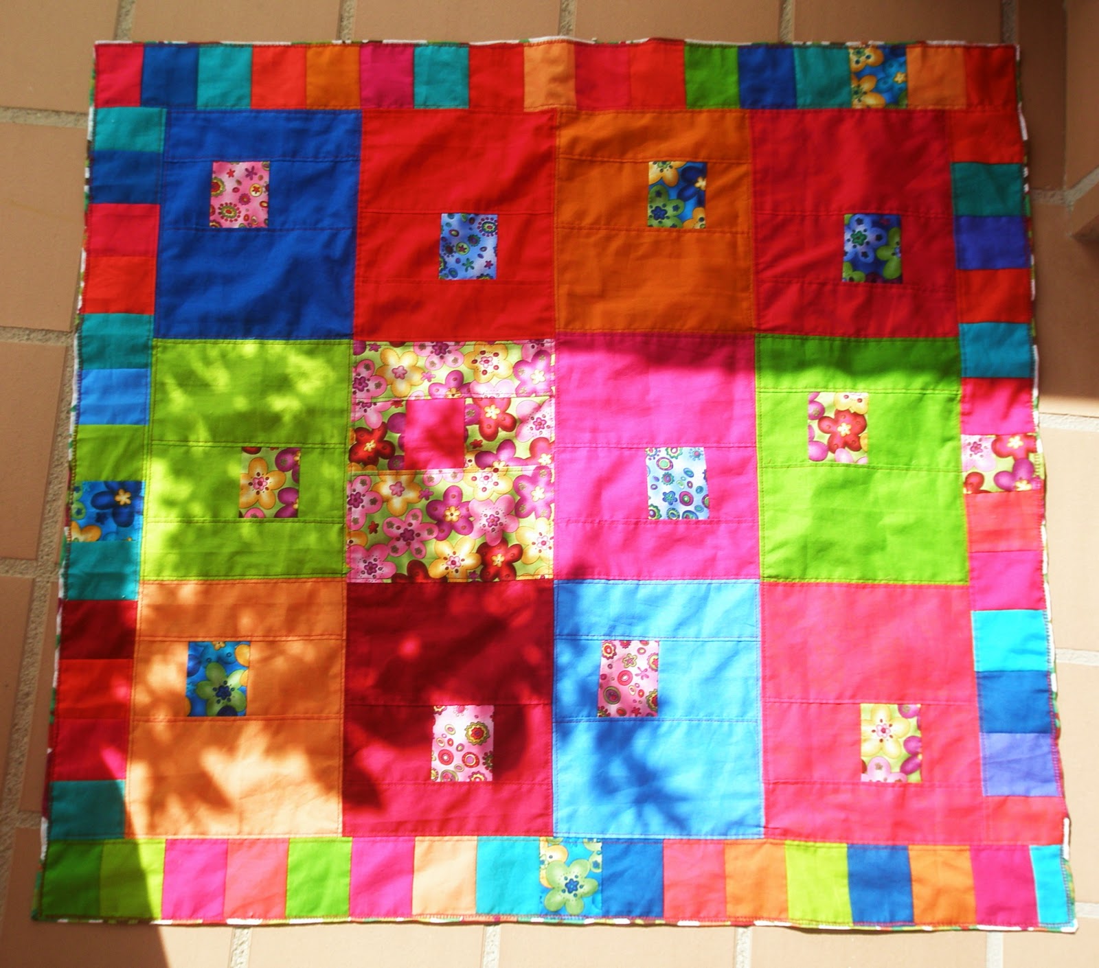Un lloc de patchwork: Colcha para Helena