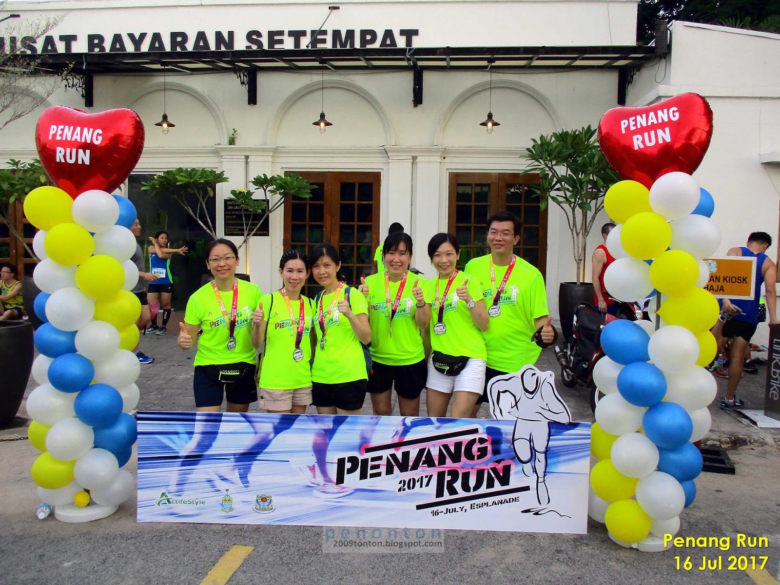 Penonton: Penang Run 16 Jul 2017 - Top 20 Results